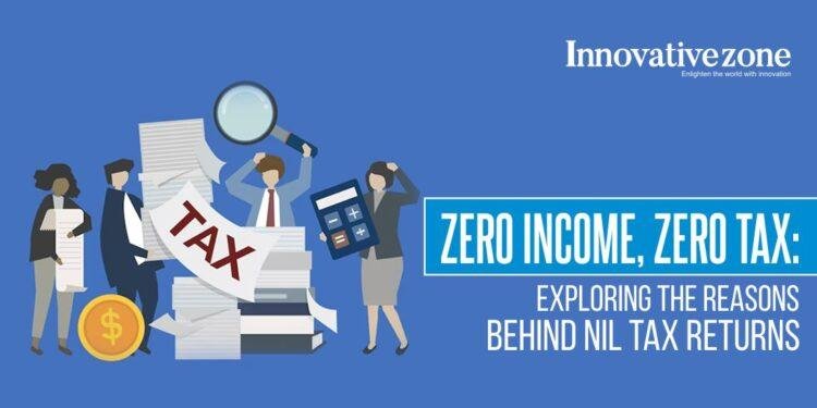 Zero Income, Zero Tax: the Reasons Behind Nil Tax Returns